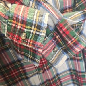 Ricki's | Tops | Rickis Festive Plaid Buttondown Shirt | Poshmark